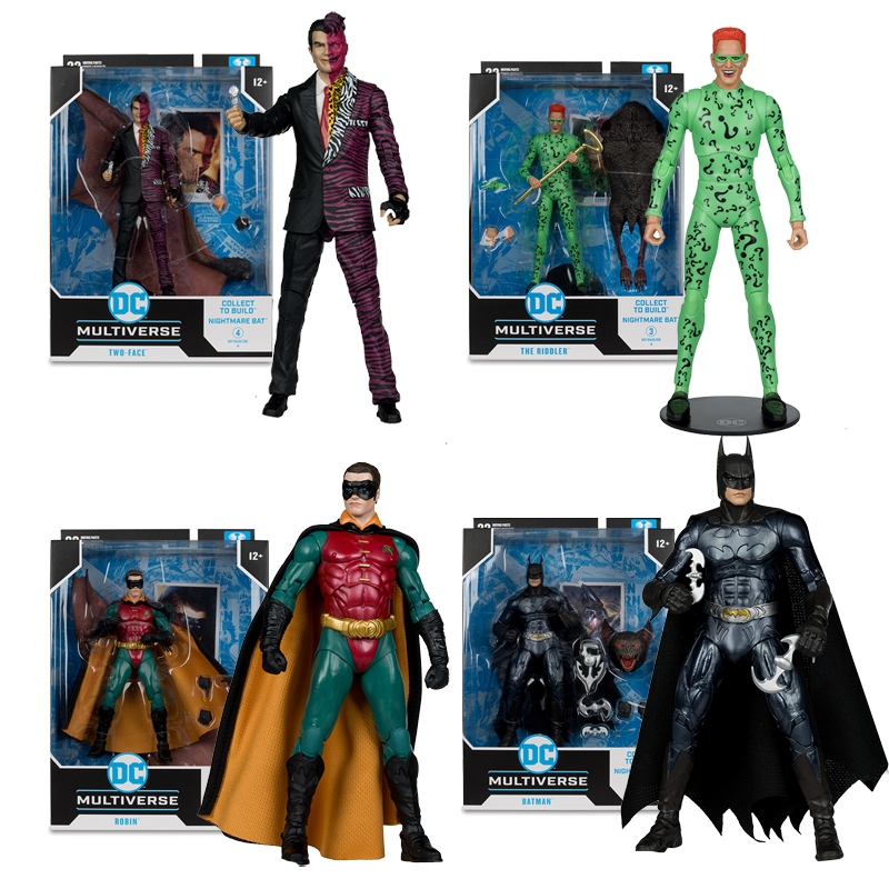 McFarlane Toys Batman Forever Batman Riddler Two-Face Robin DC ...