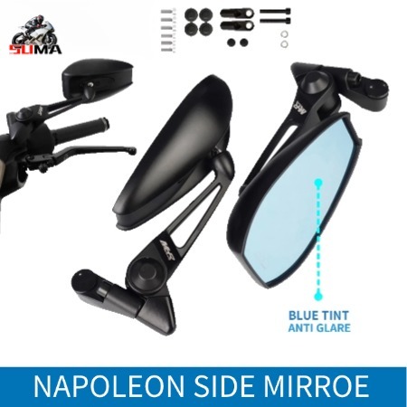 Napoleon Side Mirror Heavy Duty Aluminium Alloy Universal Side Mirror ...