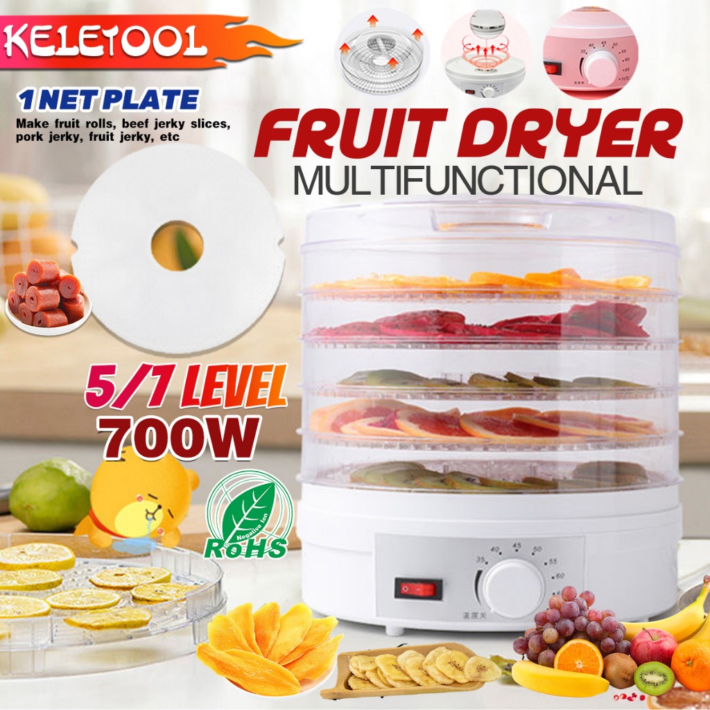 Food Hydrator Machine 700W Dehydrator Machine Fruit Dryer Vegetables ...