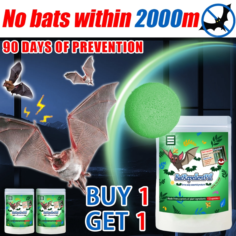 No bats within 2000m SG bat repellent bird repellent halau kelawar ...