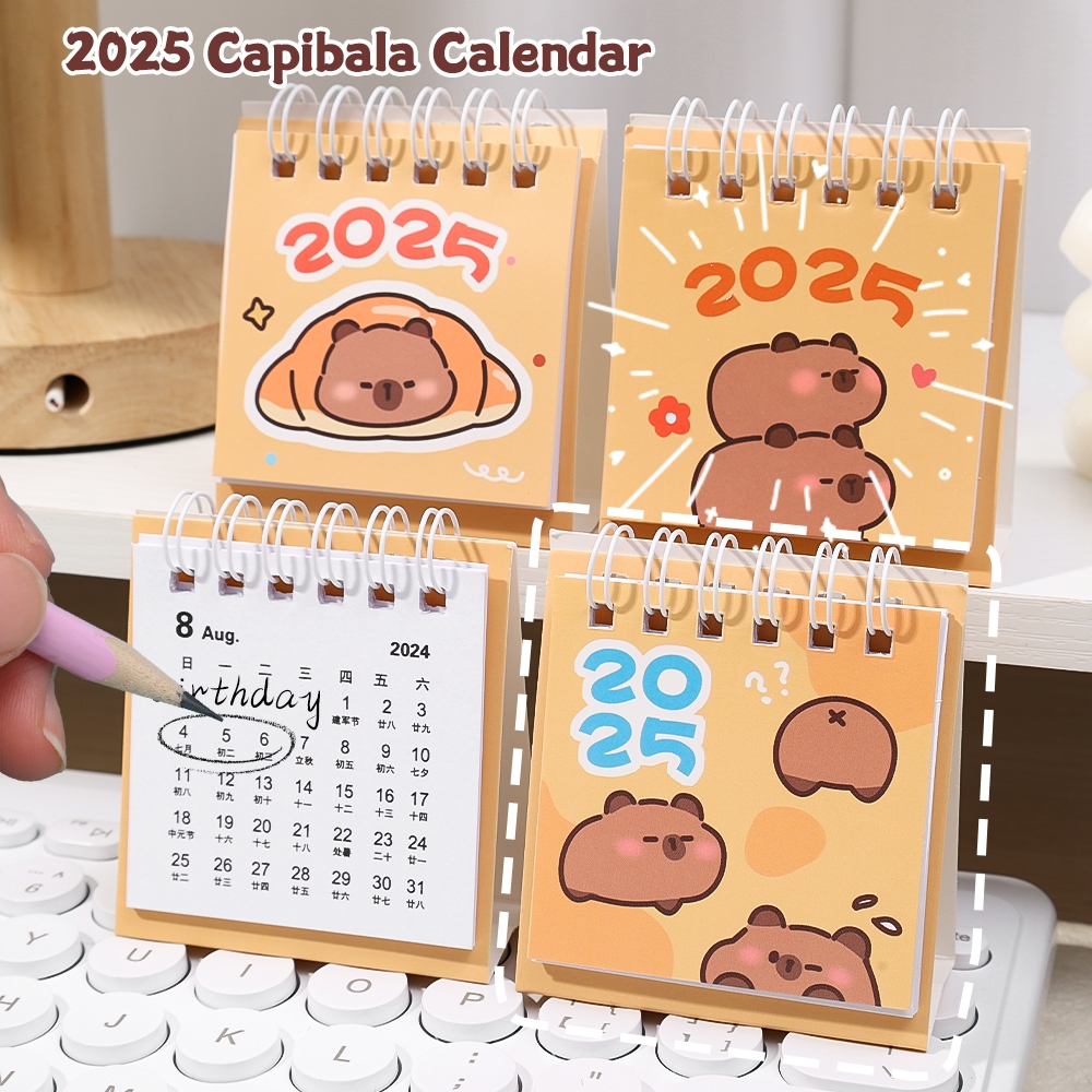 [ Featured ] Creative Simple Mini Desk Calendar / Portable Memo Booklet ...