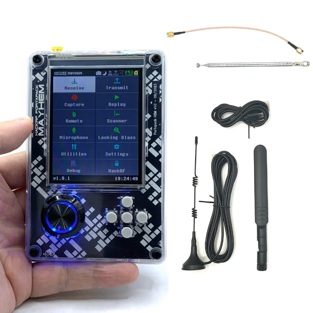 PortaPack H2M H2 Signature Edition + HackRF One R9 V1.9.1 SDR Radio ...