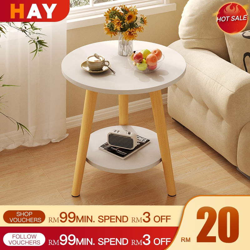 Side Table Small Coffee Table Mini Table Sofa Side Table Bedside Table ...
