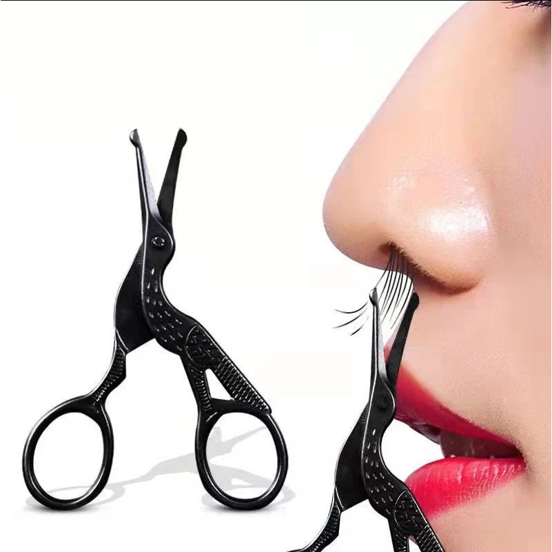 Nose Hair Scissors Lightweight Stainless Steel Round Head Nose Hair ...