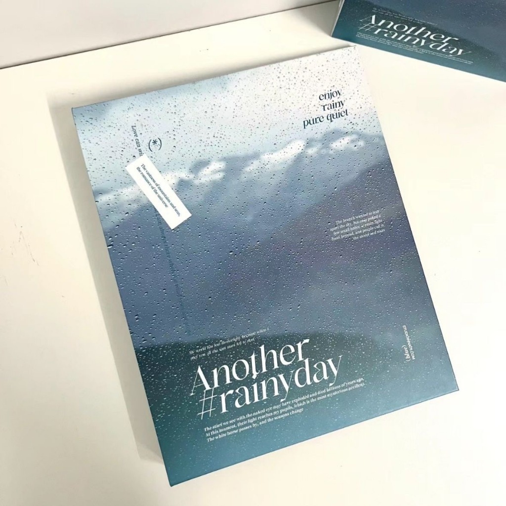 Blue Valley A5 Card Book Hard Shell Book Album Book Handbook Photocard ...