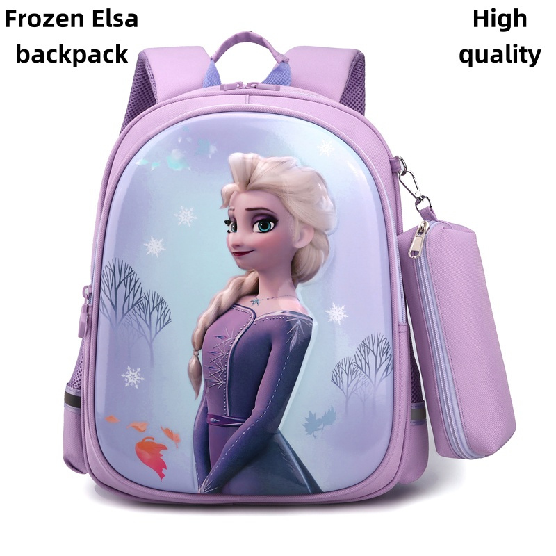 High Quality children backpack for woman frozen Elsa backpack hello ...