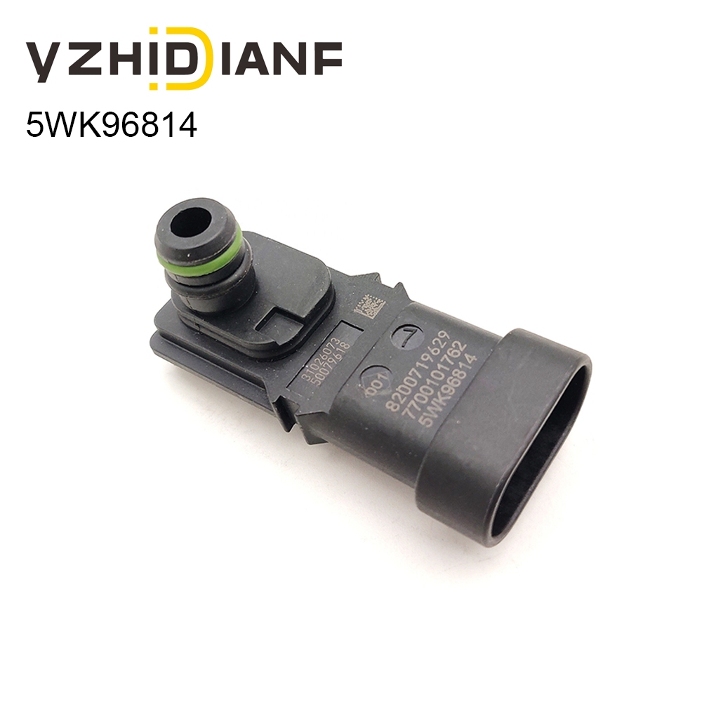 MAP Manifold Absolute Intake Air Pressure Sensor 5WK96814 8200719629 ...