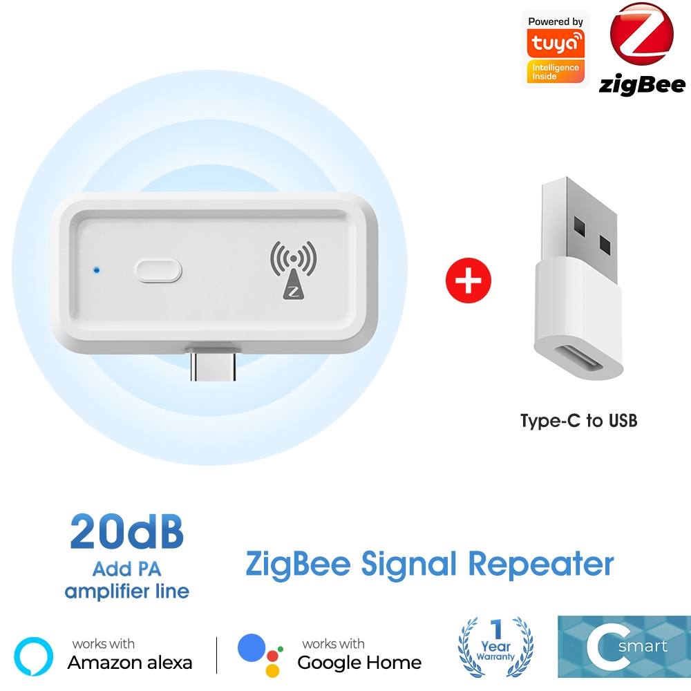 SMATRUL Tuya Smart Zigbee Range Extender Mini Type-C Wireless Repeater ...