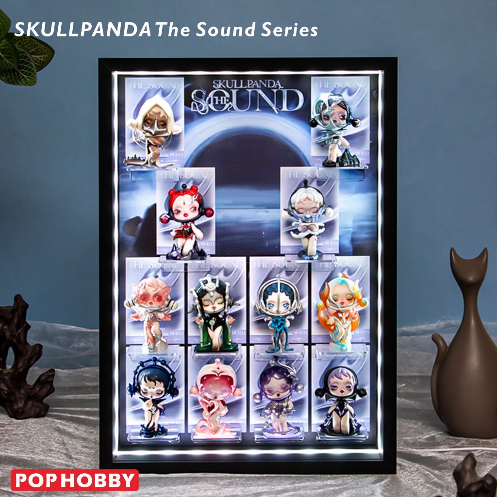 SKULLPANDA The Sound Series LED Display Frame, Standing & Wall-mounted ...