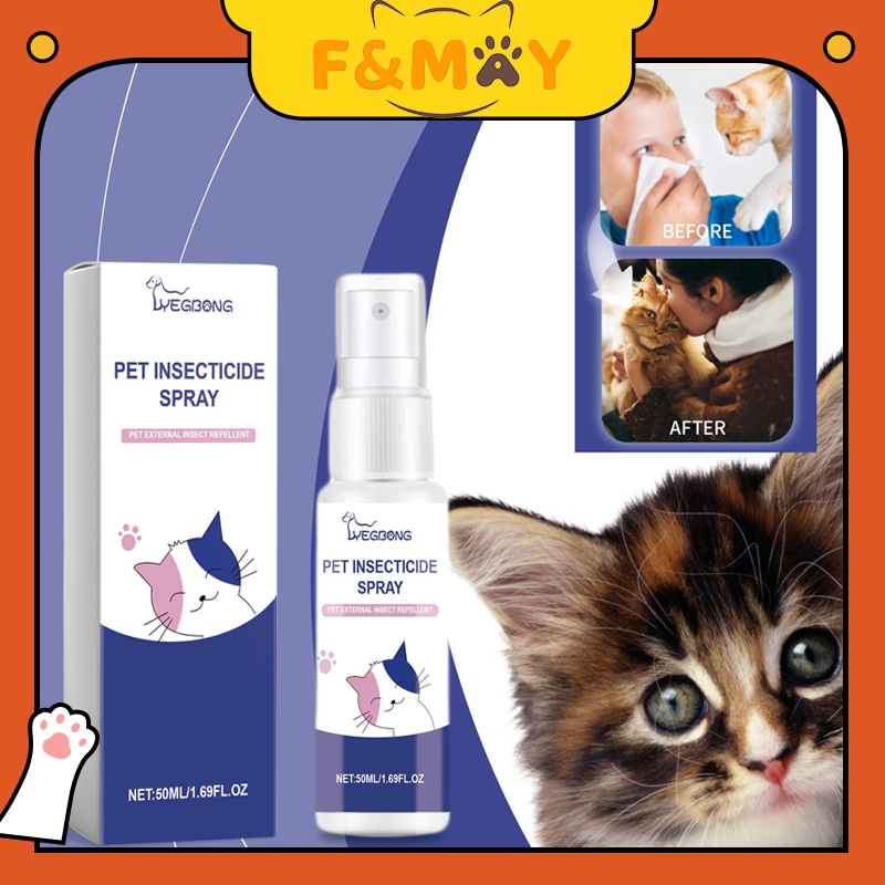Pet insect repellent deodorant spray cat dog flea liquid insect ...