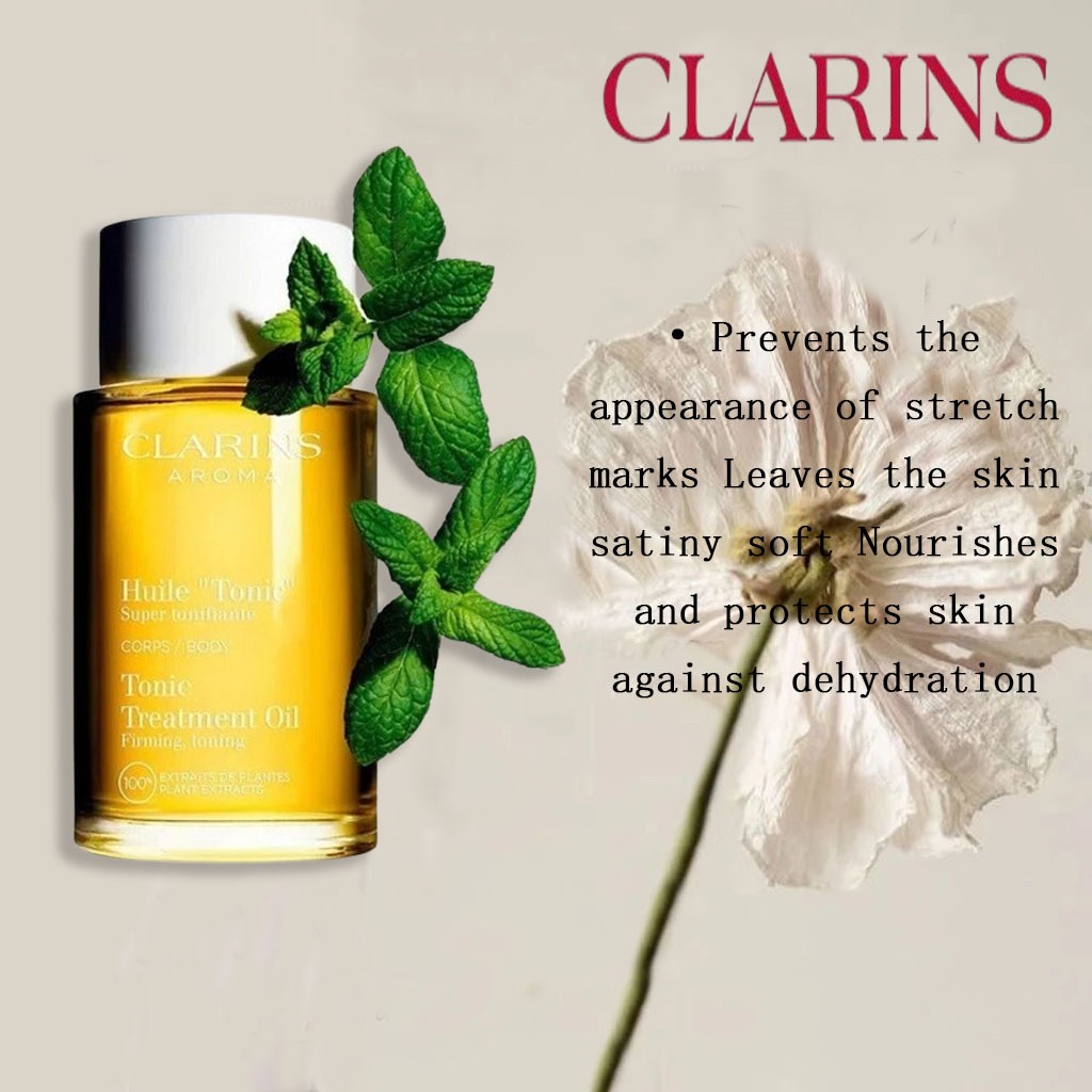 CLARINS Tonic Body Treatment Oil (100ml) | Shopee Malaysia