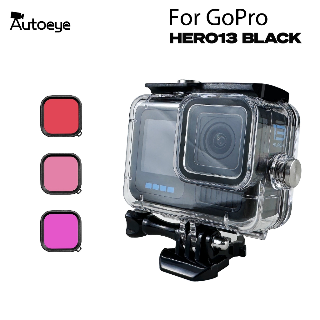 60M Waterproof Case for GoPro Hero 13 12 11 10 9 Black Protective ...