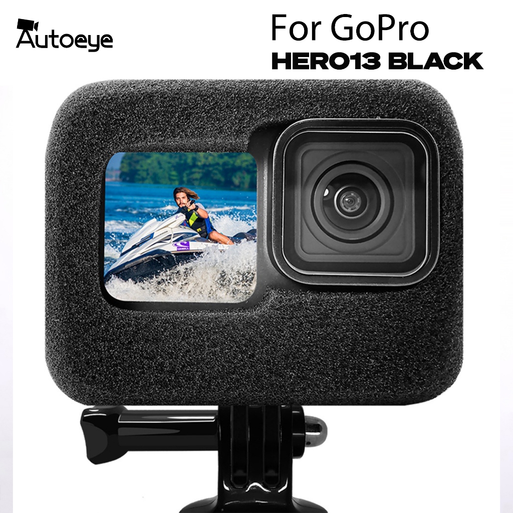 Windshield Wind Noise Reduction Sponge Foam Case For GoPro HERO 13 12 ...