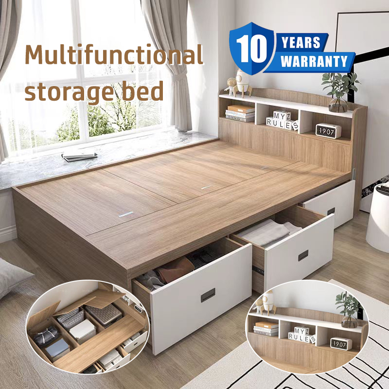 ha Frame Free Storage 【SG ha Installation】Bedhead Single/Super Single ...