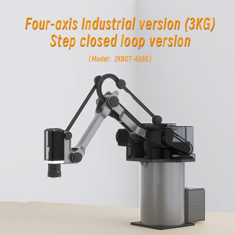 Multi-functional 4 Axis Mini Robot Arm 3kg Handling Robotic Arm with CNC Robot Controller ...