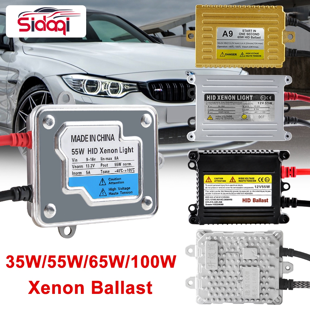 1PCS 12V 9V-16VHID Ballast 65W/35W/55W Xenon Ballast Replacement For HID Conversion Kit 100W ...