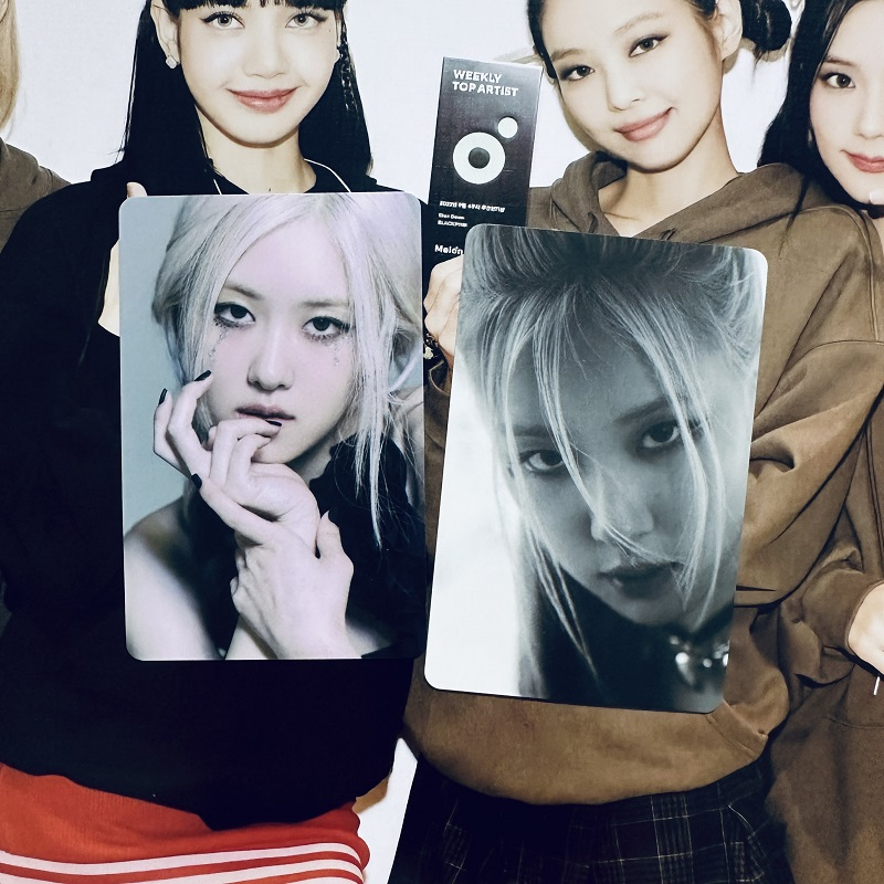 Rose photocard official Album Card,Blackpink photocard KPOP YG special ...