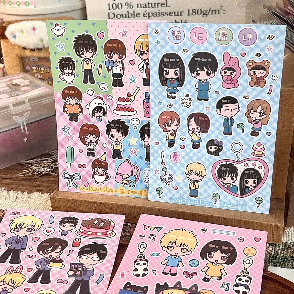 New Product Handbook Stickers Cute Character Stickers Decoration Mobile ...