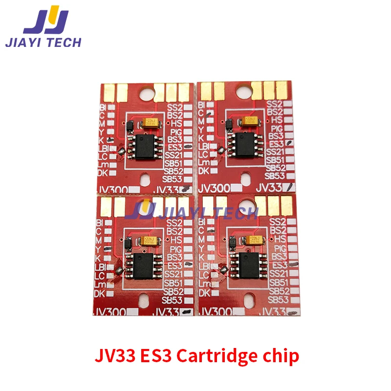 4Pcs/Lot For Mimaki JV33 JV300 JV150 ES3 PIG Ink Cartridge Compatible ...