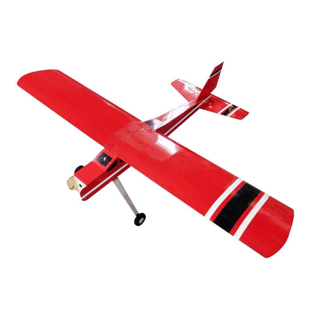 73.2 Inch Falcon Trainer Red RC Gasoline / Electric Model Plane Fixed ...