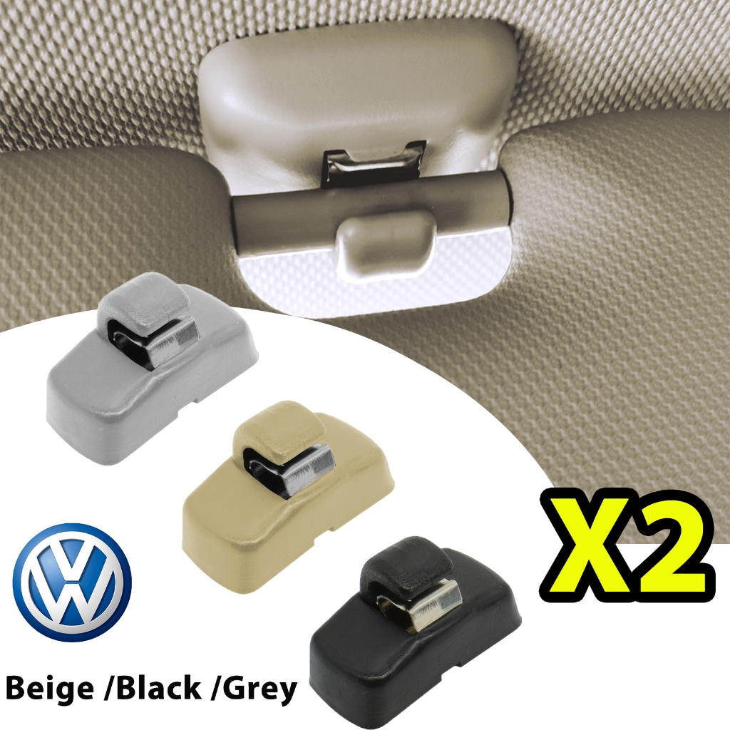 VW 2Pcs Car Sun Visor Bracket Clip For Polo Golf MK4 Beetle Touran ...