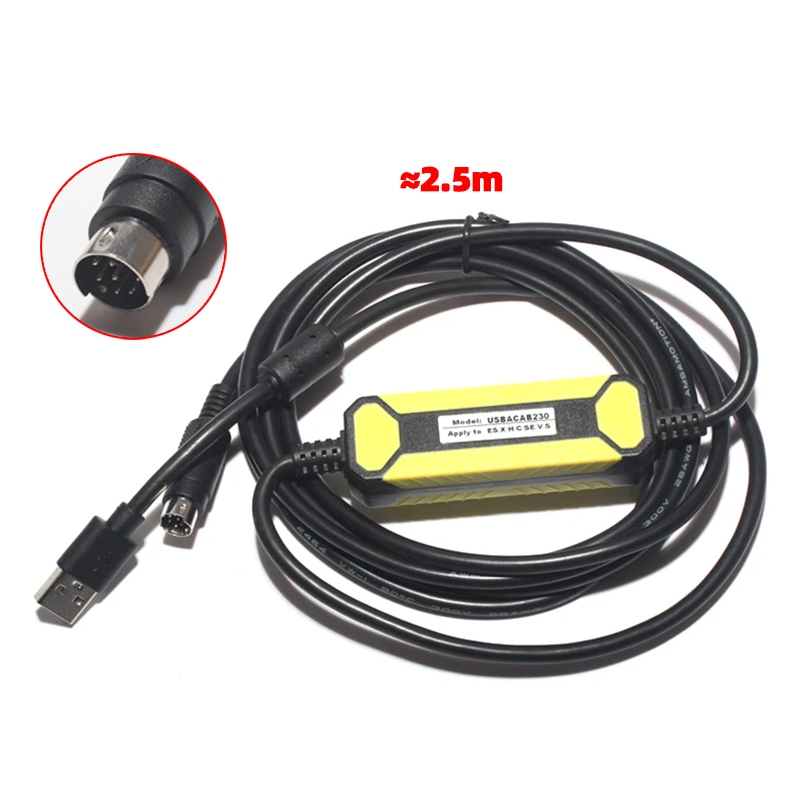 USB-DVP For Delta DVP EH ES EC EX SS Series PLC Programming Cable USB ...