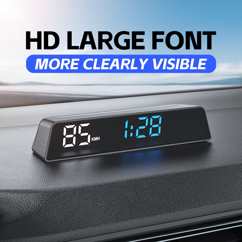 H500 Car HUD display OBD/vehicle speed/RPM/water temperature/voltage ...