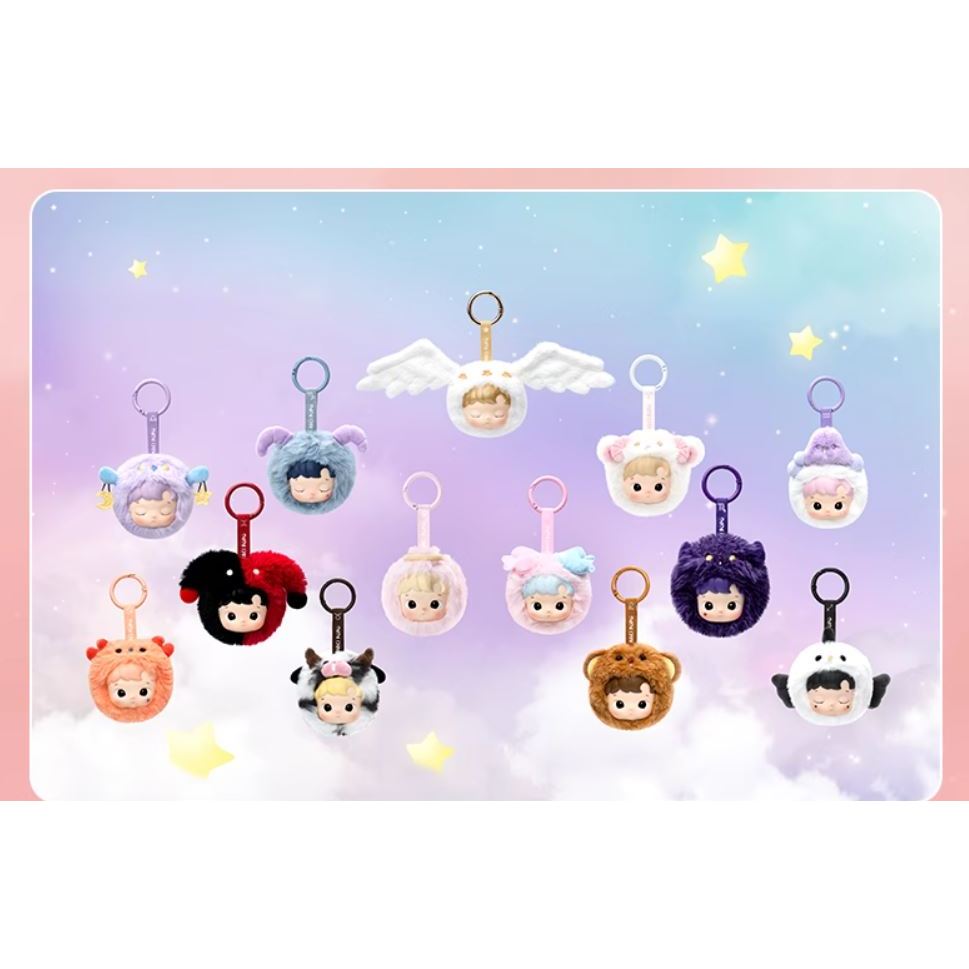 Popmart HACIPUPU Constellation Series Vinyl Plush Mystery Box Trendy ...