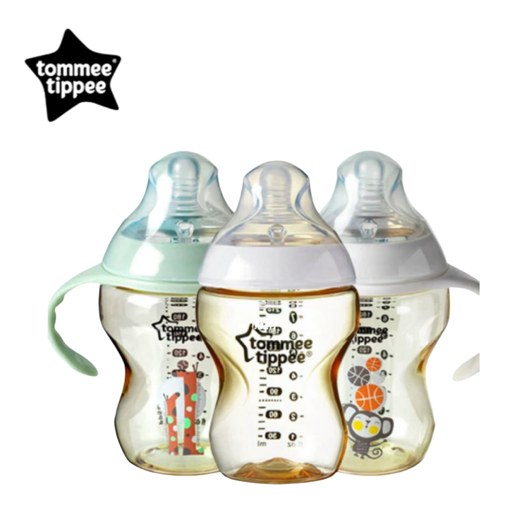 Tommee Tippee Closer to nature anti colic PPSU baby milk feeding bottle wide caliber automatic ...