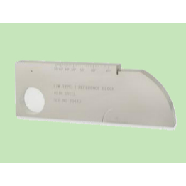 IIW-Type1 Block Ultrasonic Block 100.0mm Radius, 1.5mm Dia hole ASTM ...