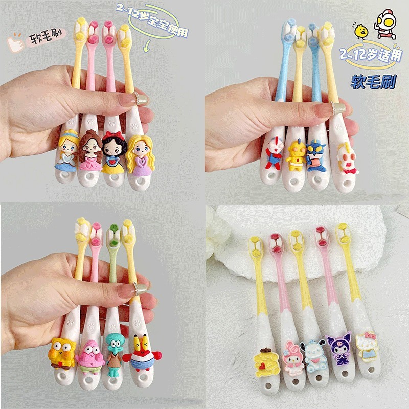 Suitable for Children 2-6 Years Old Children Soft Bristles Children ...