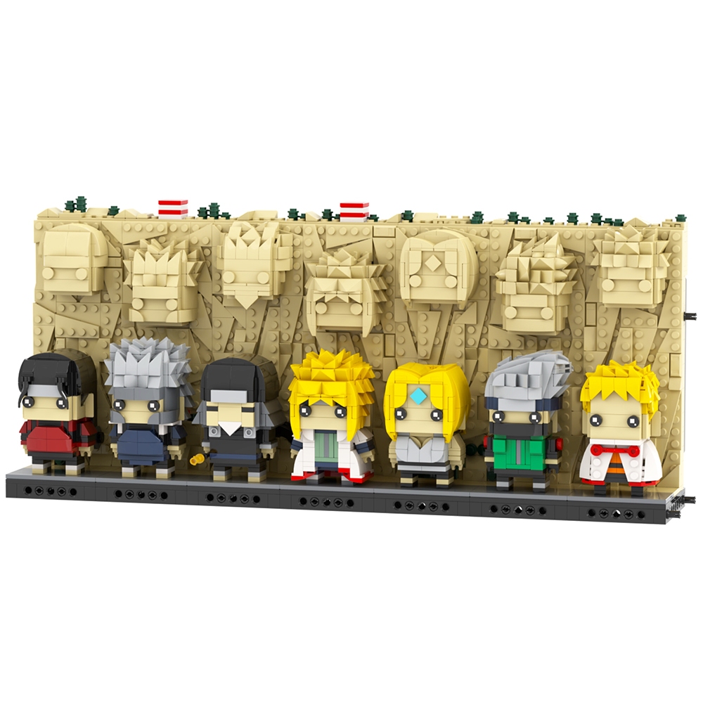 MOOXI Naruto Series Hokage Rock Senju Hashirama Tobirama Sarutobi ...