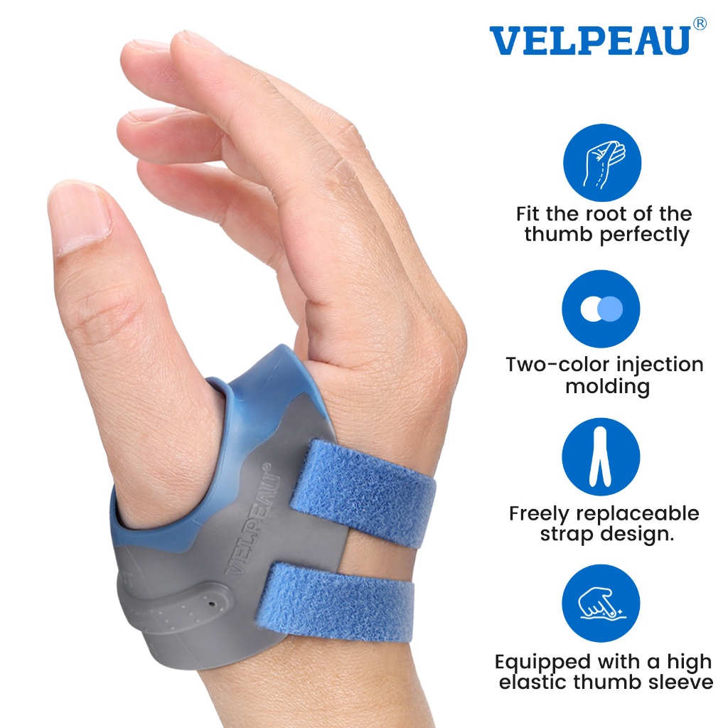 Velpeau CMC Thumb Brace for Osteoarthritis - with Shape-memory ...