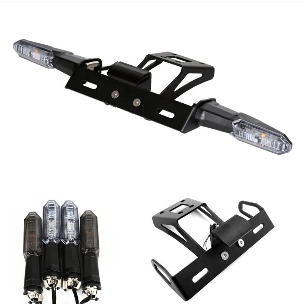 LED Tail Tidy Fender Eliminator Turn Signal License Plate Holder For ...