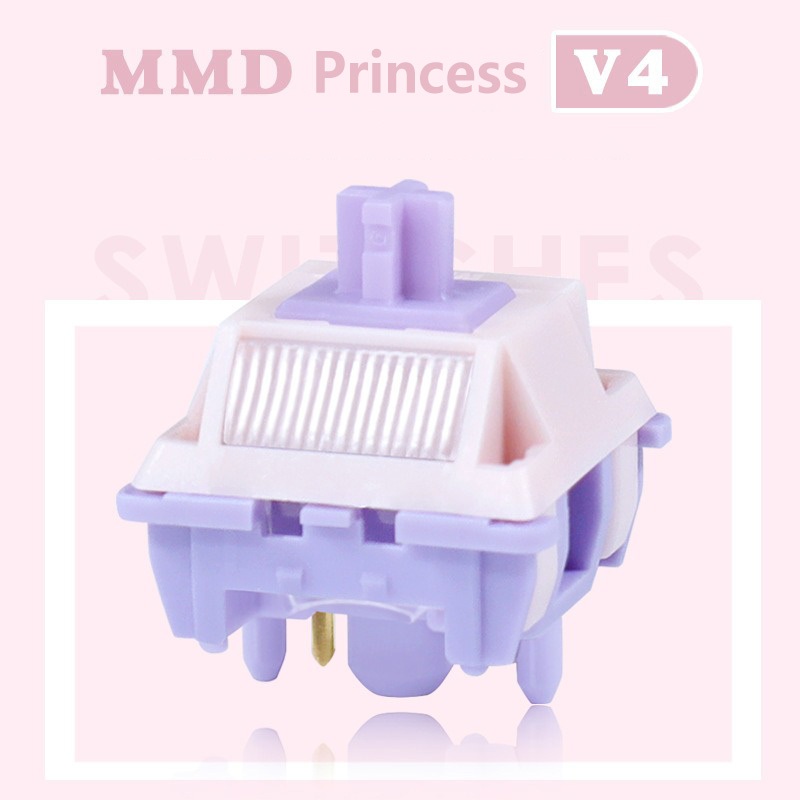 -LW- MMD Princess V4 Switch Linear/Tactile Customized Mechanical Keyboard Switch | Shopee Malaysia
