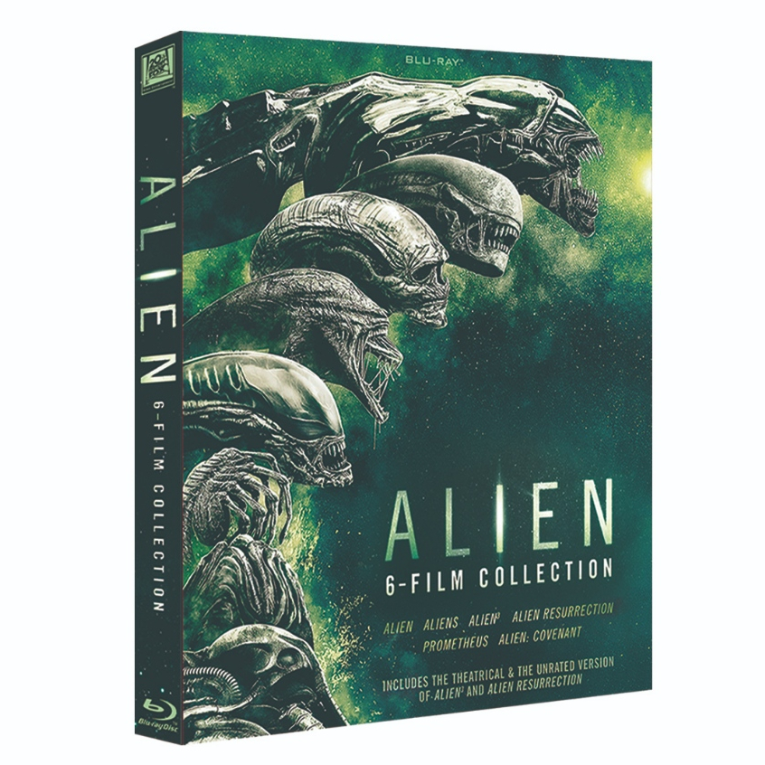 Original Blu-ray Movie Alien 6-Film Collection 1080P Full Version Hobby ...