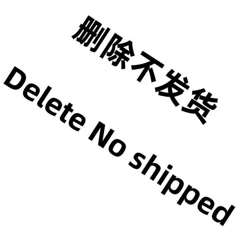 Vip Customer Service Please Do Not Delete Delete Not Shipped Goods Cannot Be Sent Without 
