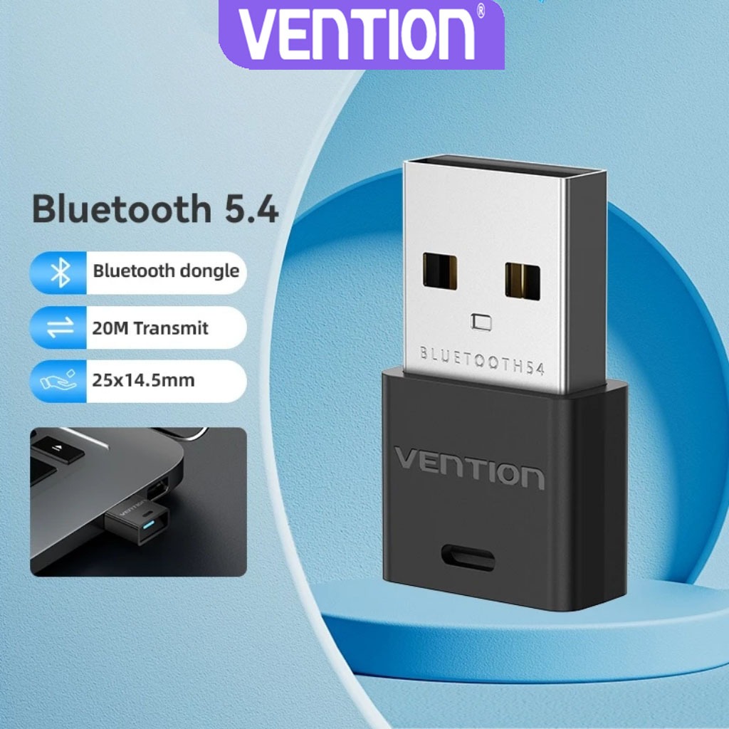 Vention USB Bluetooth Adapter 5.4 Bluetooth Transmitter USB Dongle ...