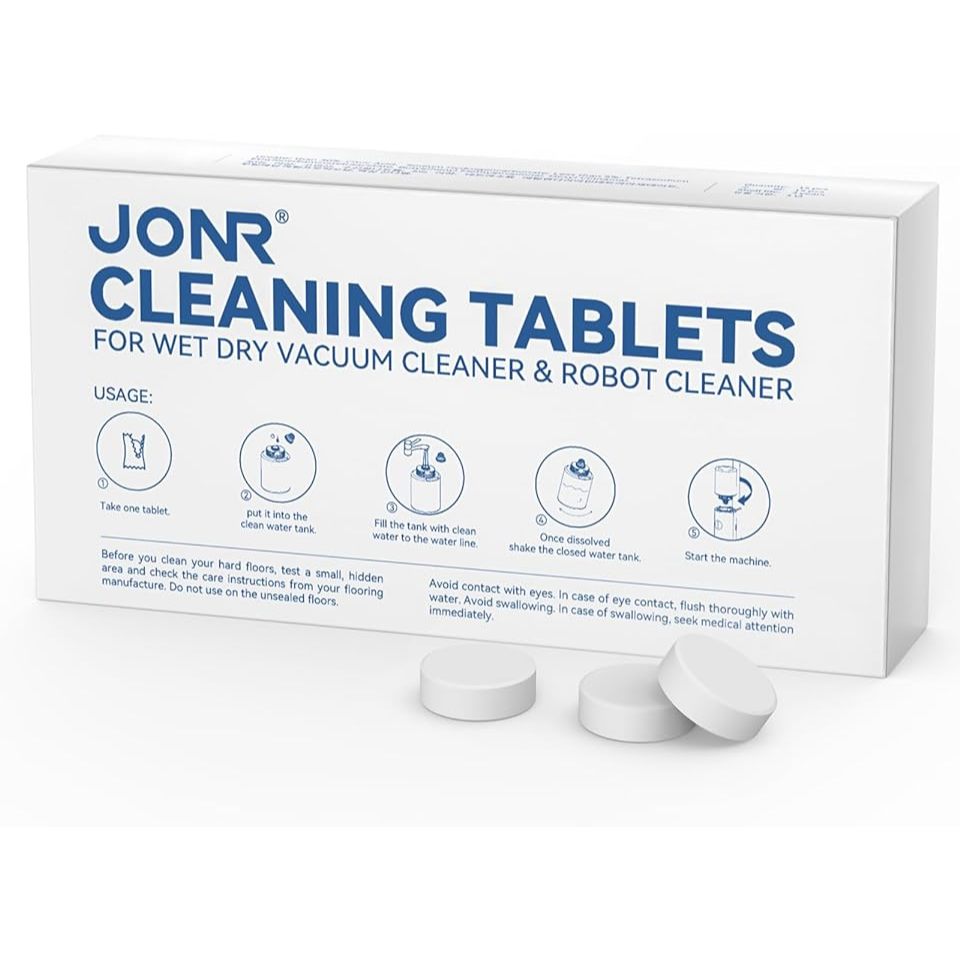 JONR Cleaning Tablets For ED12/ED11/ED12 PRO/ED20 PRO Wet and Dry Integrated Vacuum Cleaner ...