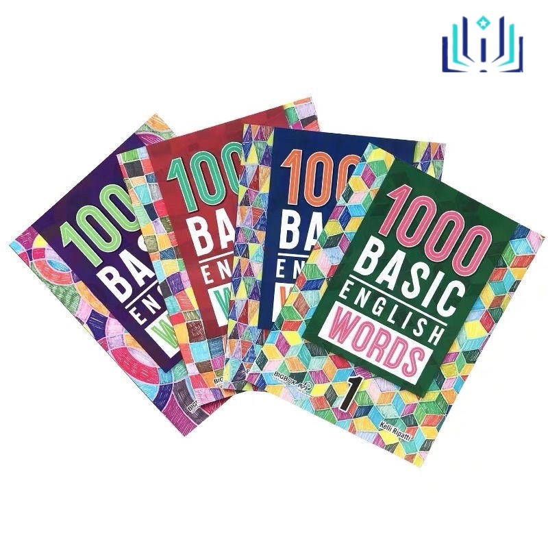 English “ 1000 Basic English Words Level 1/2/3/4 ”Student Children’s ...