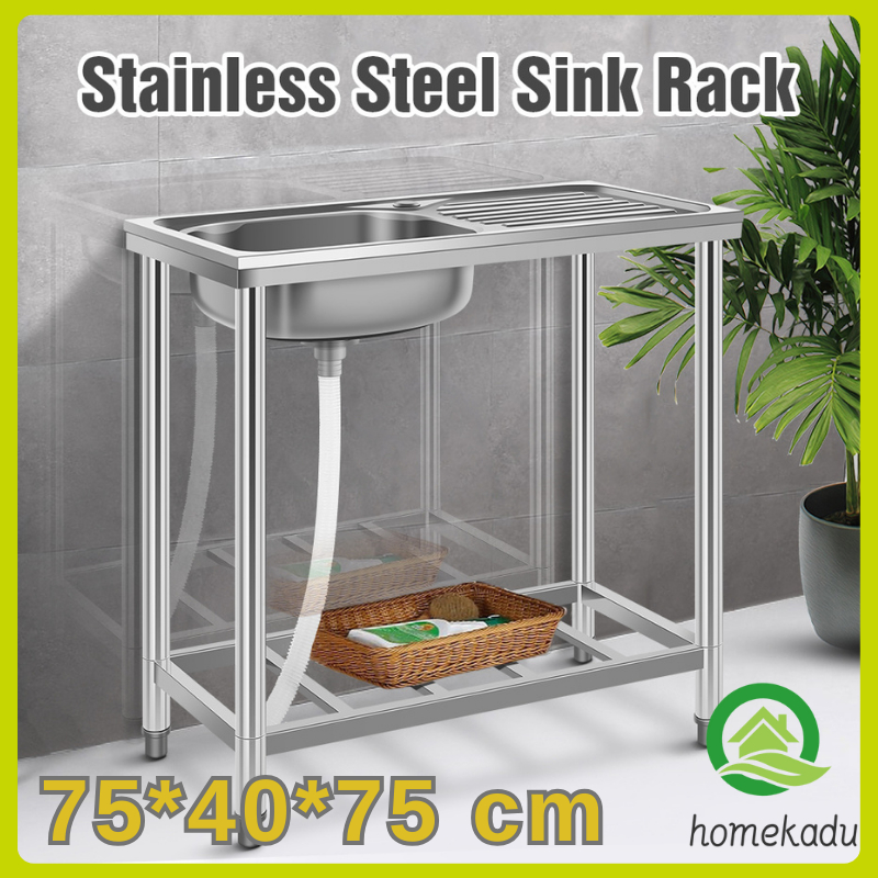 Stainless Steel Kitchen Sink Dapur Sinki Dapur With Stand Sink With ...