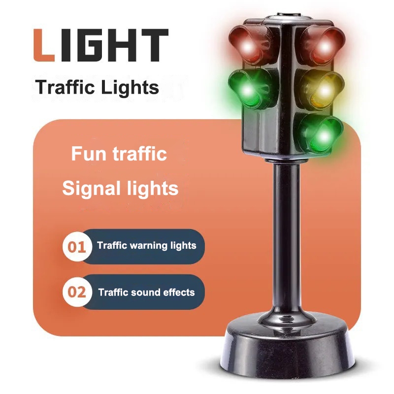 Mini Traffic Sign Traffic Light Simulation Voice Light Effect Children ...