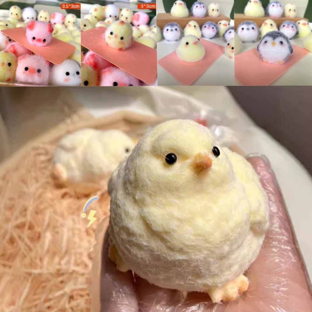 easy 1PC Miniature Slow Rebound Relief Squeeze Toy Sticky TPR Squishy ...