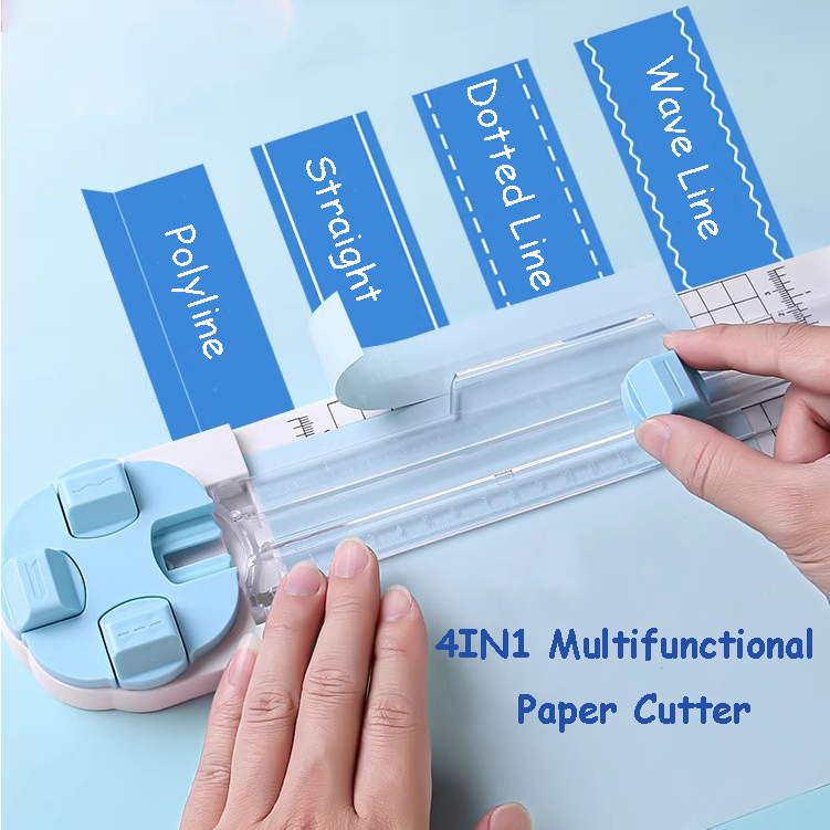 4IN1 Paper Cutter Paper Trimmer Multi-Function Scrapbooking Tool Office ...