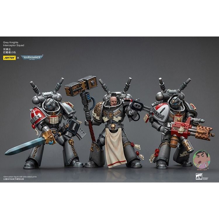 JOYTOY Warhammer 40K Grey Knights Interceptor Squad Action Figure ...