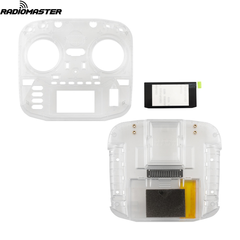 Transparent Shell Set for RadioMaster Boxer 2.4G 16ch Hall Gimbals ...