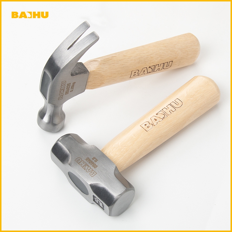 【BAIHU】Mini steel hammer with wooden handle tukul besi kecil 钉锤 羊角锤 磅锤 ...