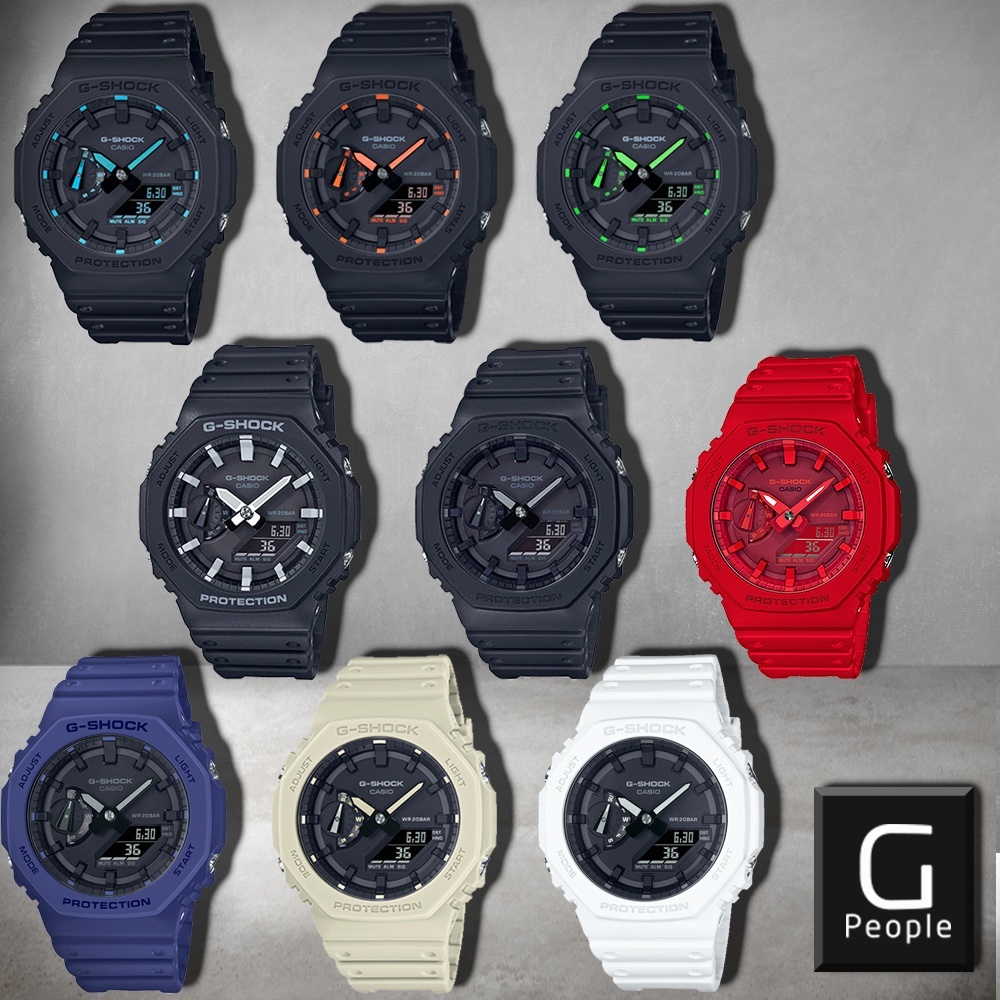 100% Original CASIO G SHOCK MODEL TMJ 2100 Ga2100 / Gma-S2100 / GA-2100 ...