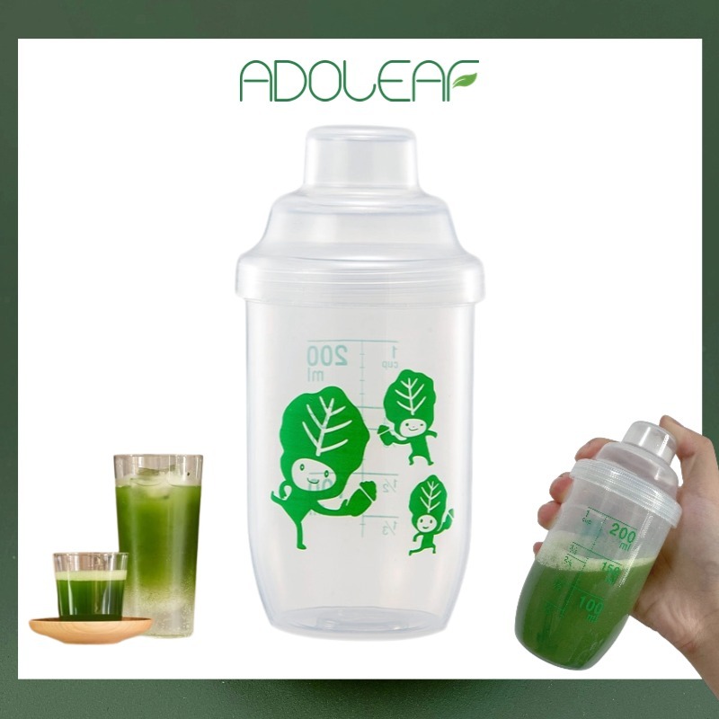 Shaker Bottle for Matcha Powder Mixes, 200ml Measurement Marks | Shopee ...