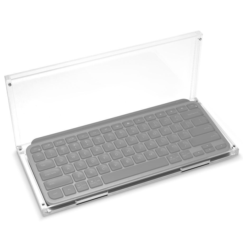 Geekria Clear Acrylic Keyboard Dust Cover, Magnetic Closing Dust Cover ...